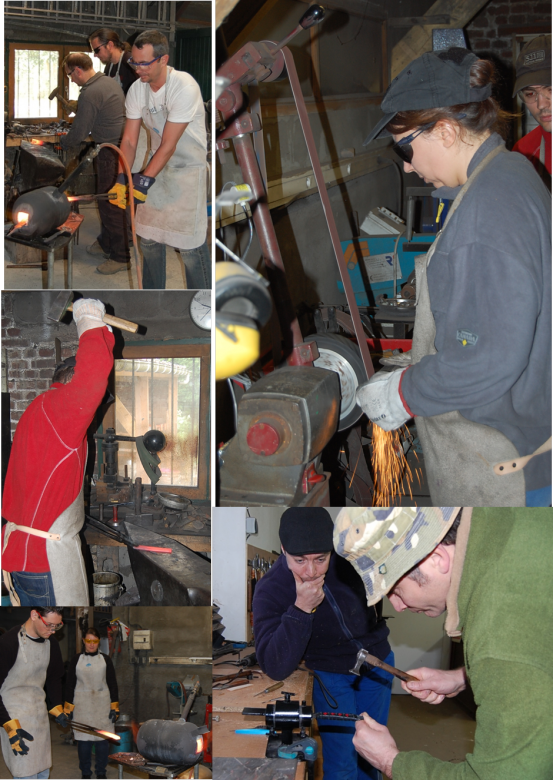 Forger son couteau - stage de forge, coutelier, au fil de la lame