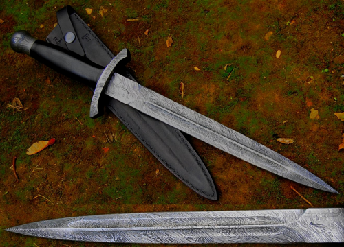 Dague modèle oural - stage de forge, coutelier, au fil de la lame